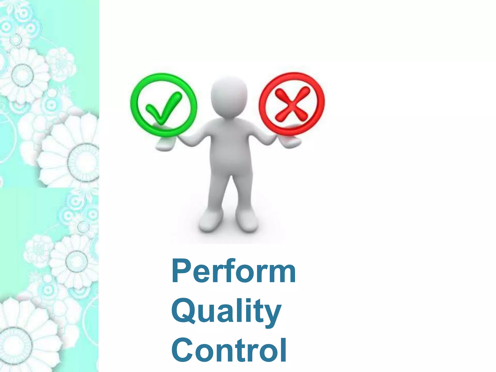Product quality management | PPTX