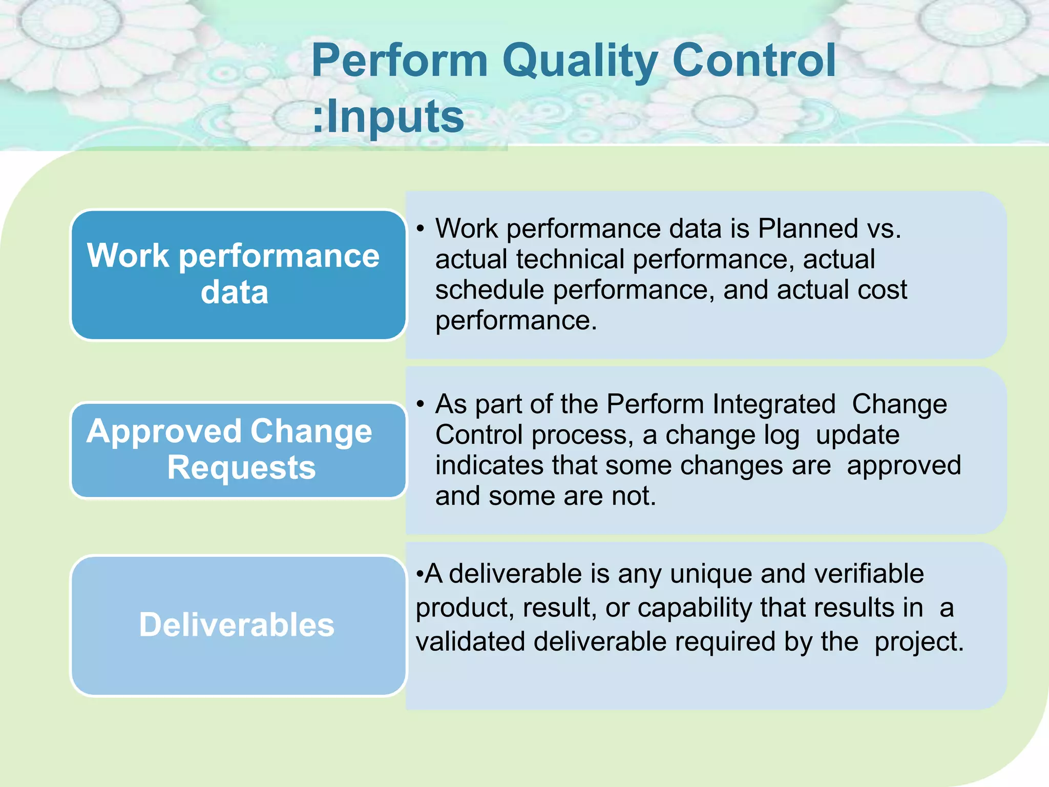 Product quality management | PPTX