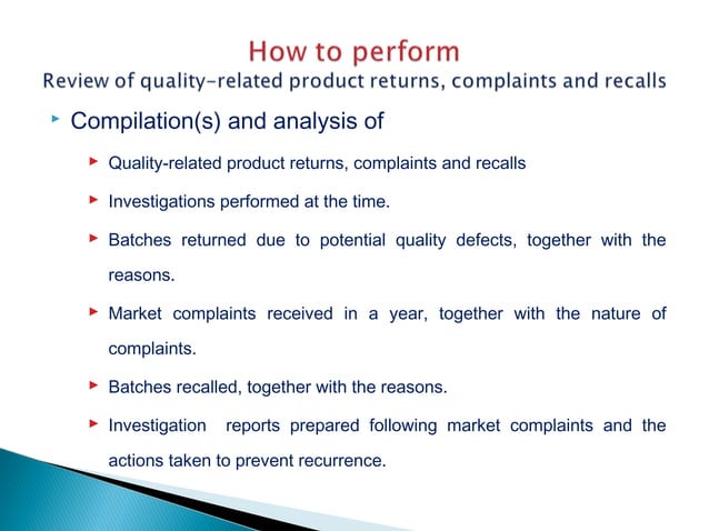 Product quality review | PPT