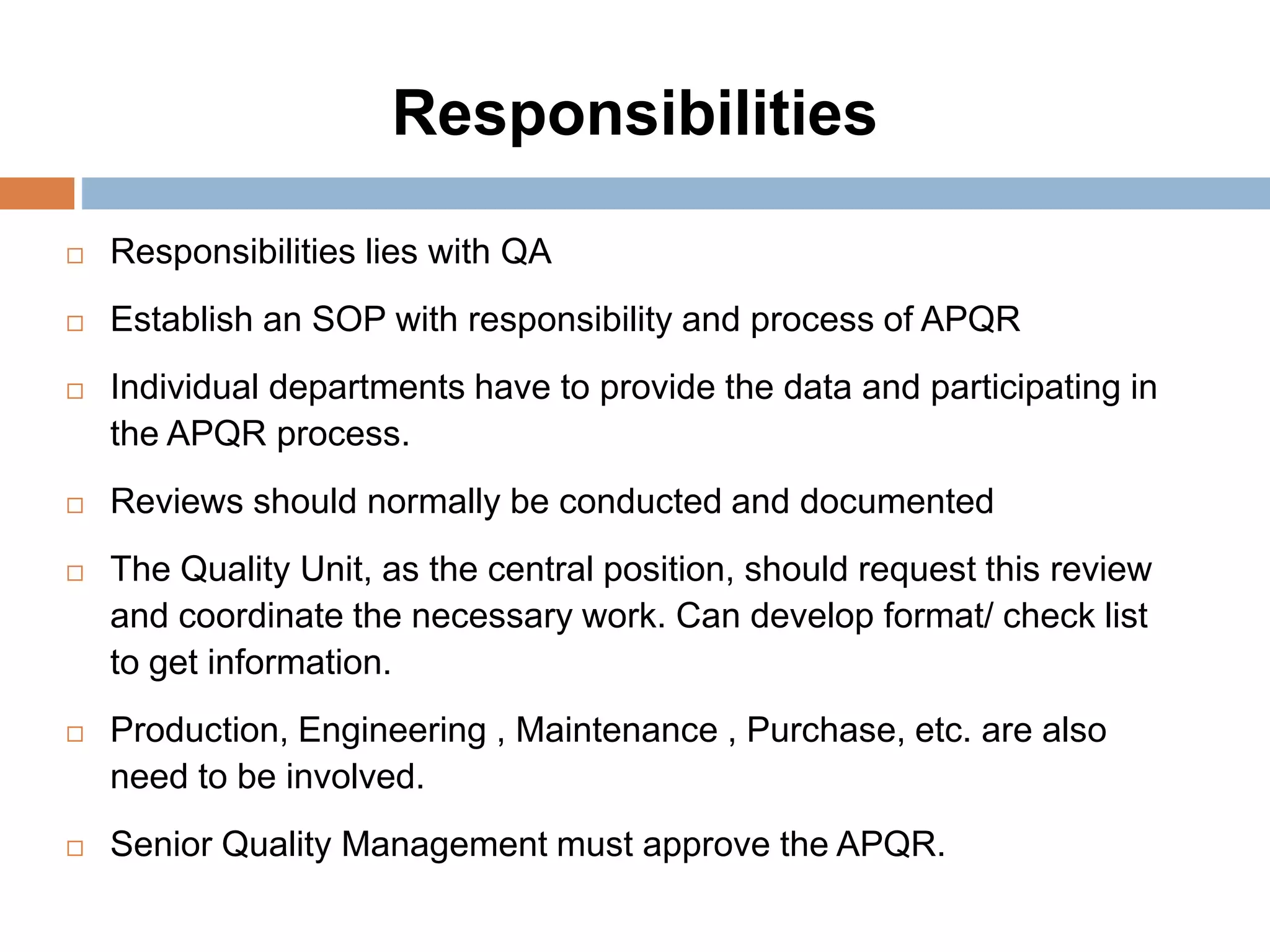 Product Quality Review_APQR_Dr. A. Amsavel | PDF