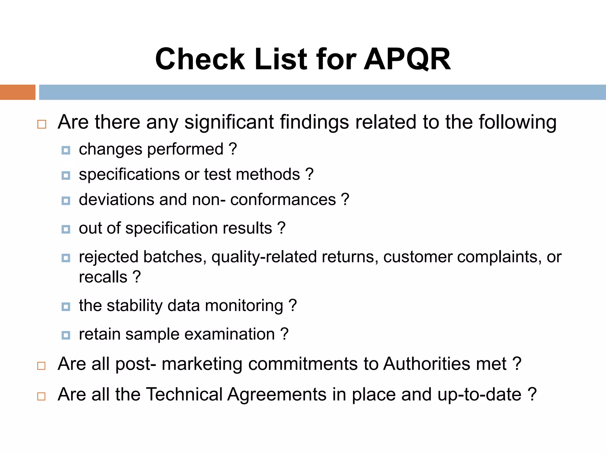 Product Quality Review_APQR_Dr. A. Amsavel | PDF