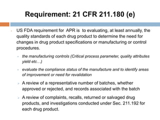 Product Quality Review_APQR_Dr. A. Amsavel | PDF