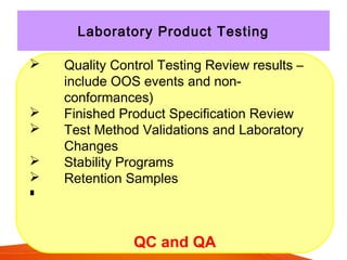Product Quality Review (PQR) | PPT