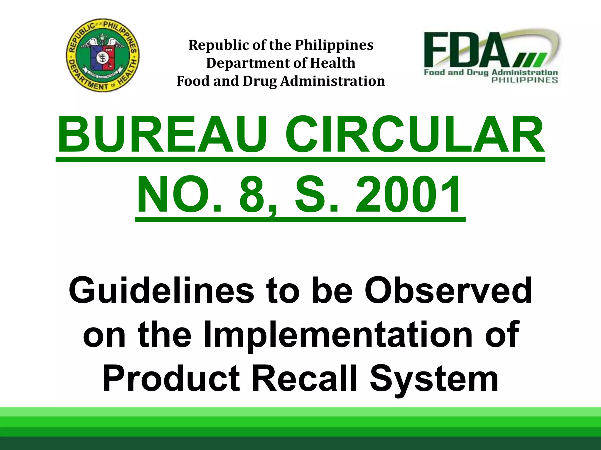 Product recall overview | PPTX