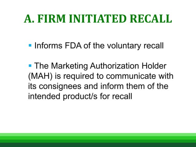 Product recall overview | PPTX