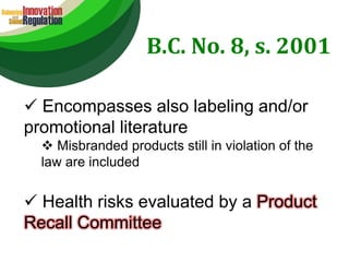 Product recall overview | PPTX