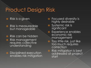 Product Recall Risk | PPTX