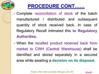 Product Recall.pdf | Recalls | Consumer Issues