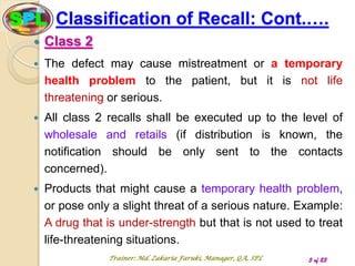 Product Recall.pdf | Recalls | Consumer Issues