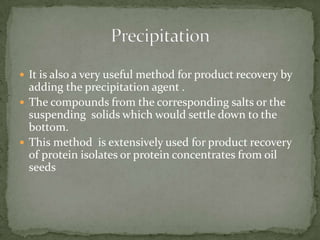 Product recovery | PPTX