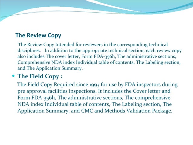 Product registration and drug approval process in us | PPT ...