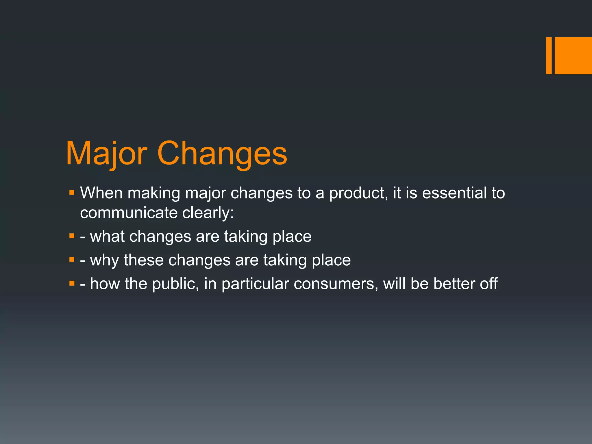 Product relaunch and rebranding power point | PPTX