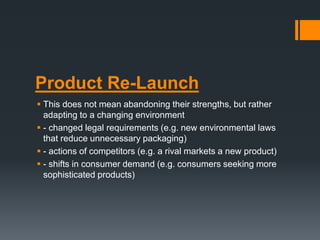 Product relaunch and rebranding power point | PPTX