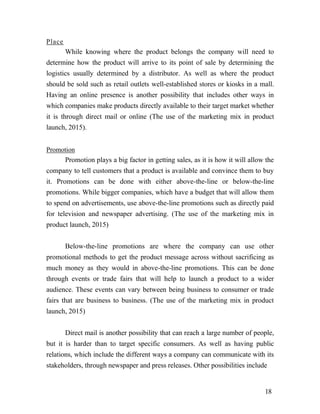 Product relaunch and rebranding research paper | PDF