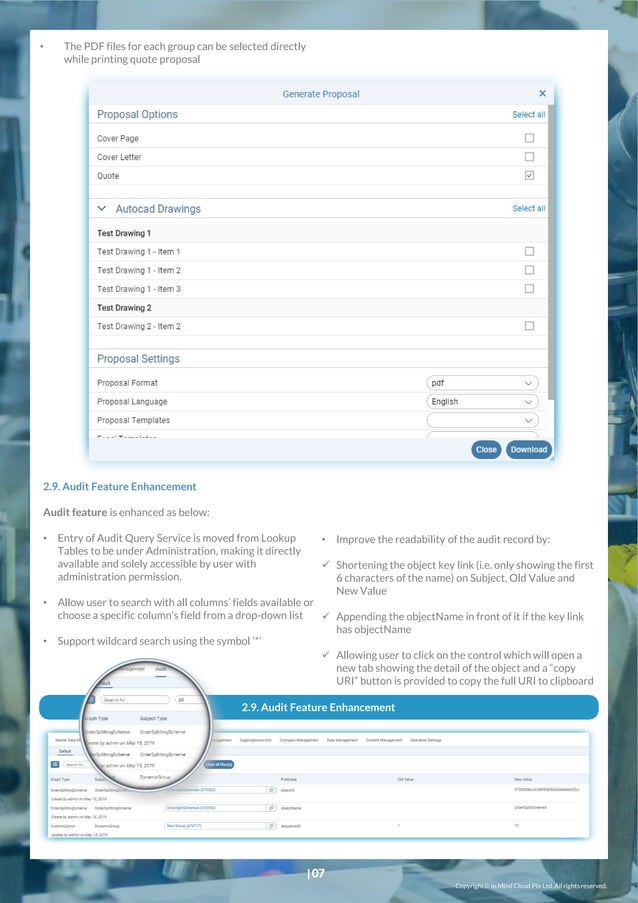 In Mind Cloud - Product Release - 1904 | PDF