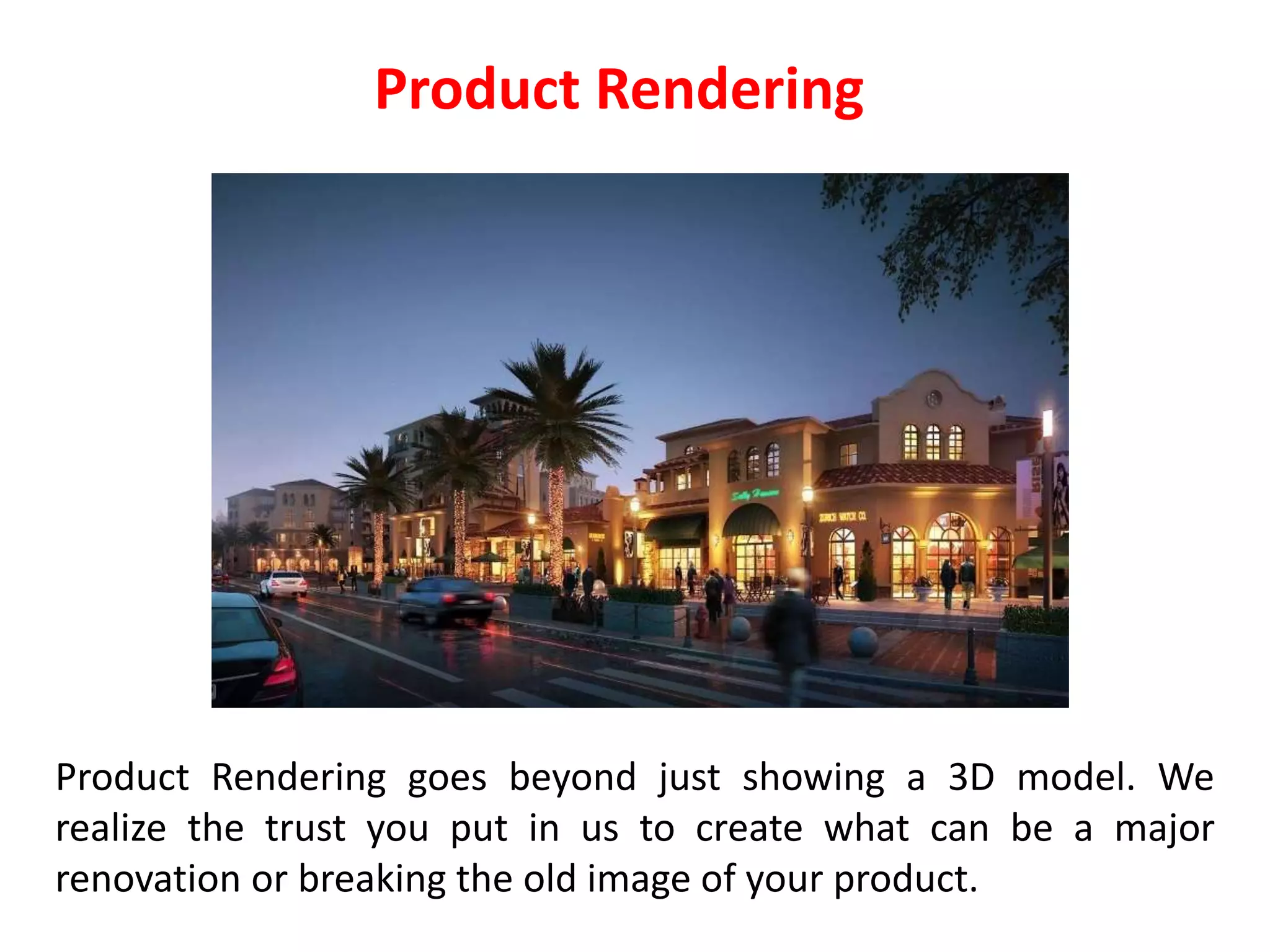 Rendering Service | PPT