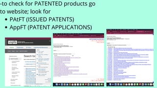 Product research presentation | PDF