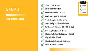 Product Research Process | PPT