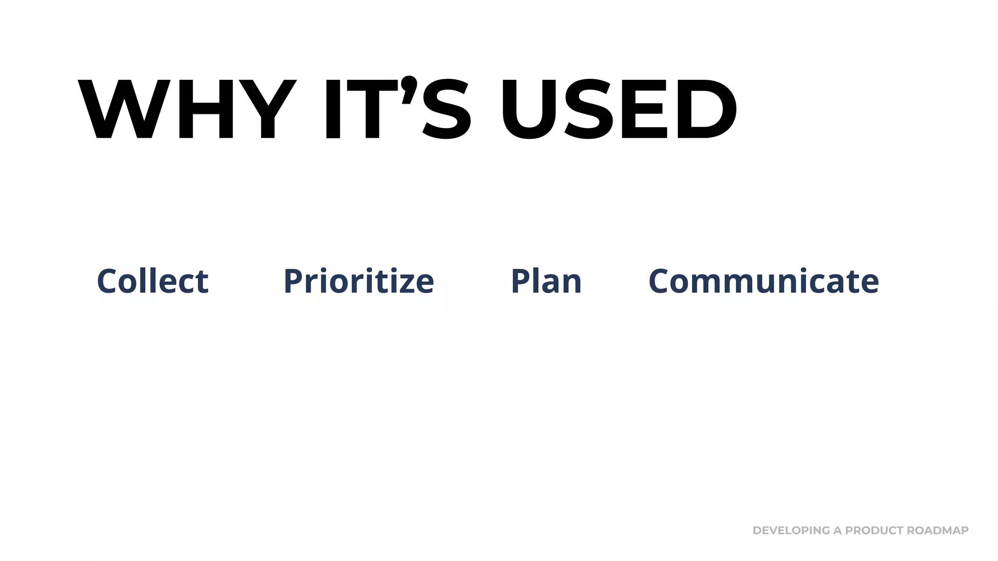 Developing A Product Roadmap Workshop Ppt