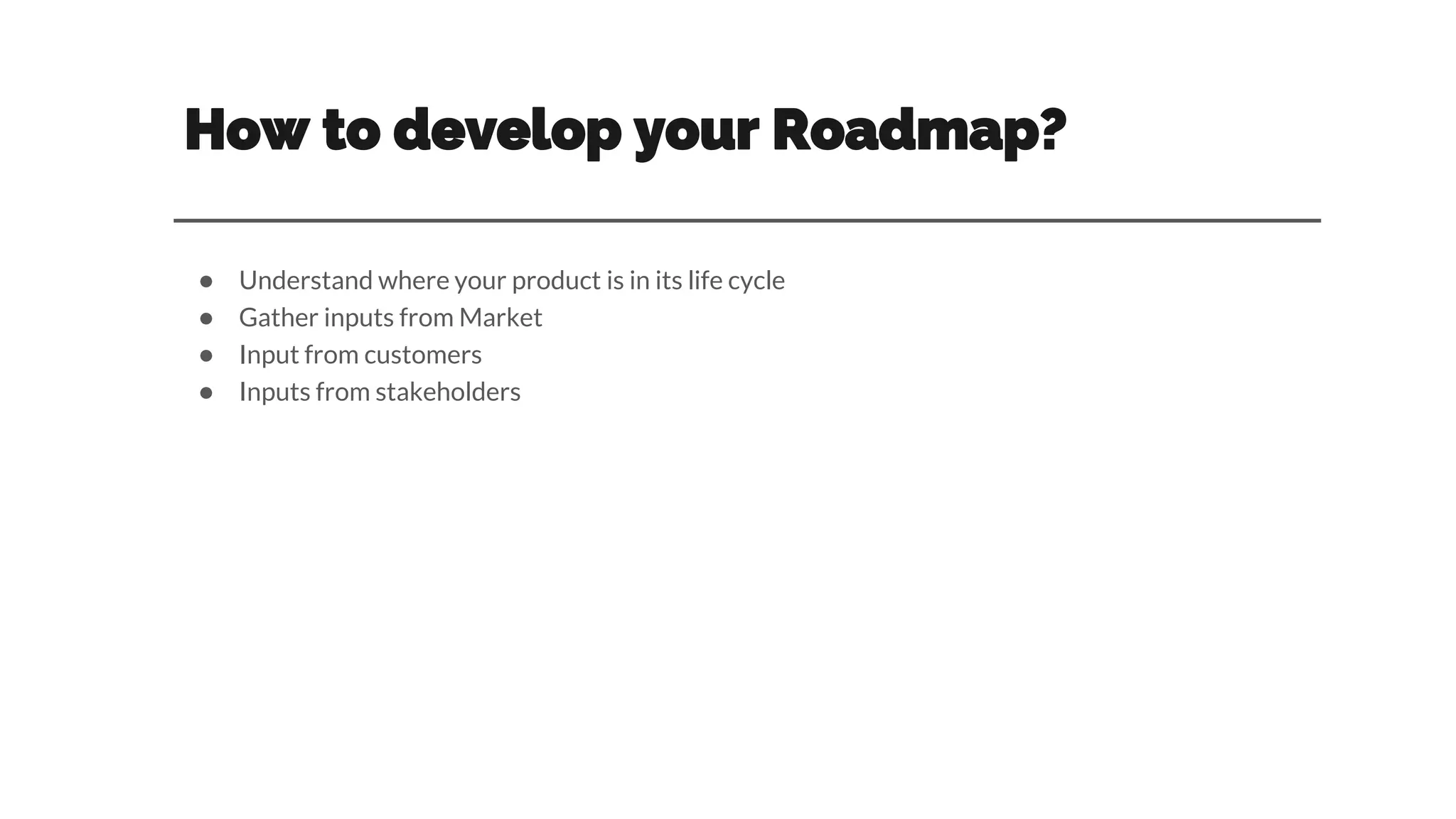 How To Design Your Next Roadmap with Data-Driven Pit Stops Masterclass ...
