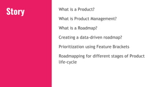 Creating Product roadmap | PPT
