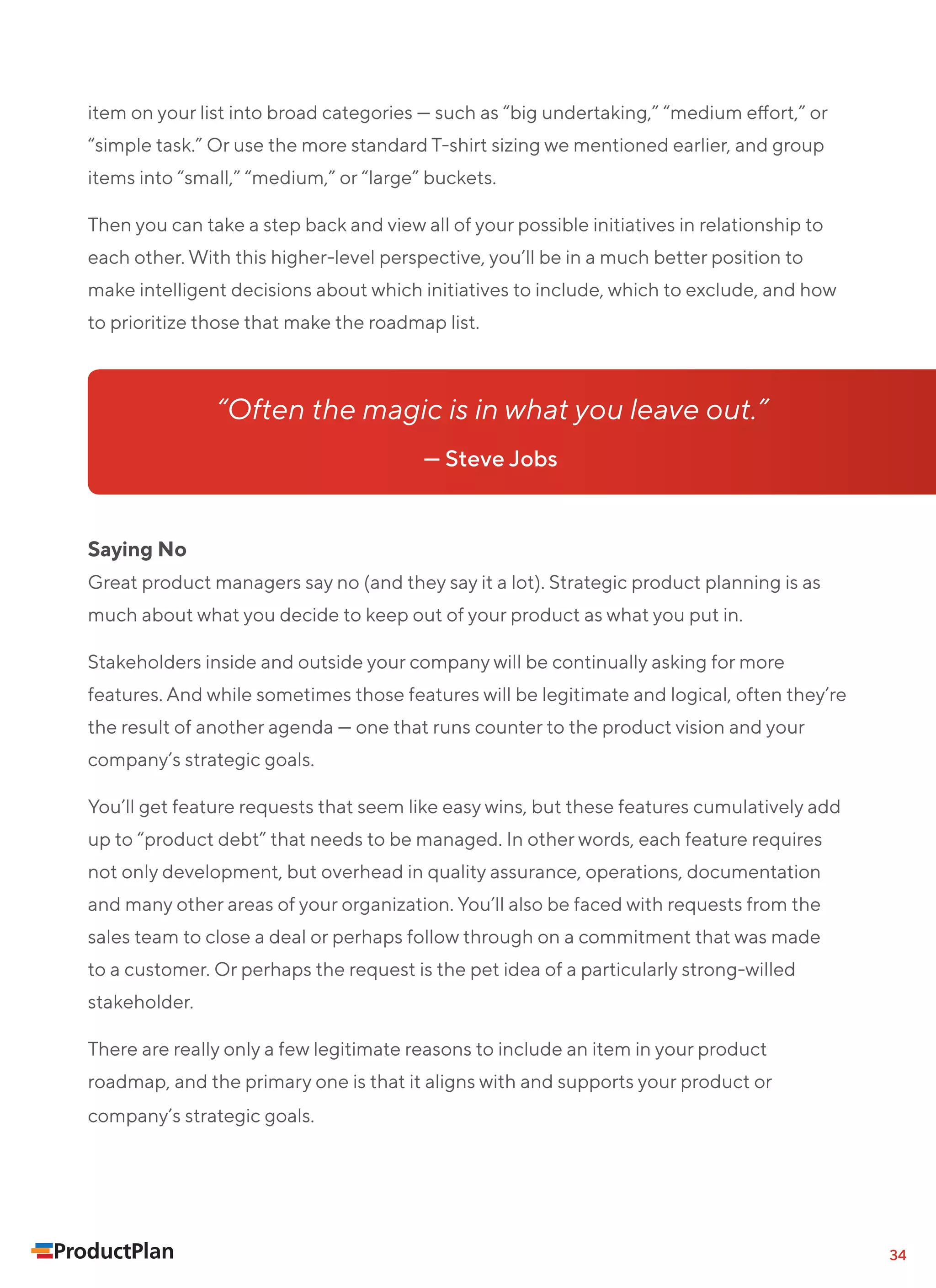 Product roadmap strategy | PDF