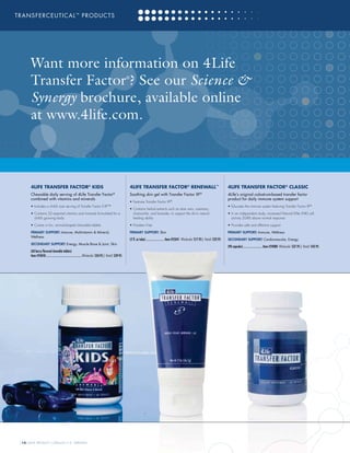 PRODUCTOS 4LIFE | PDF | Herbs and Supplements | Alternative Medicine