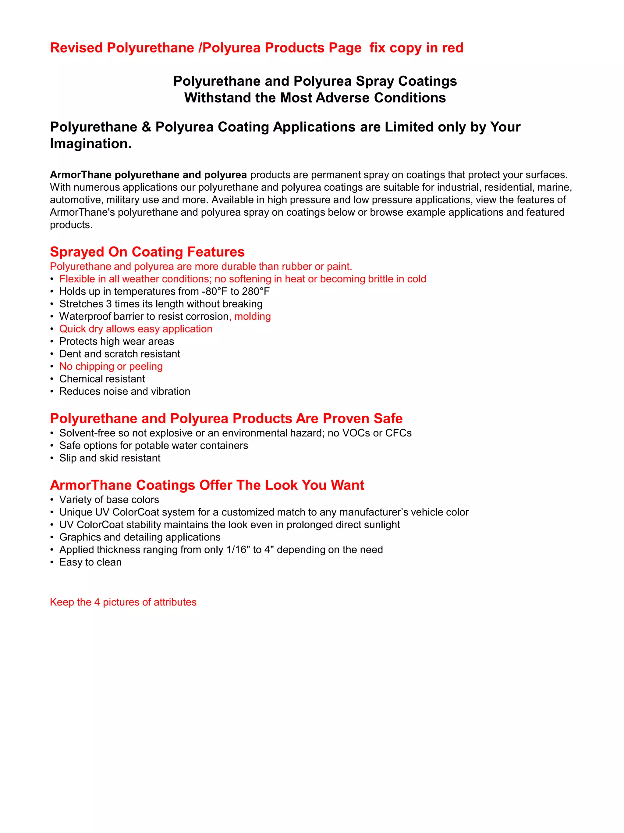 ArmorThane Products | PPTX