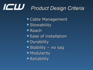 ICW's Ergonomic Computer, Monitor and Device Mounts | PPS