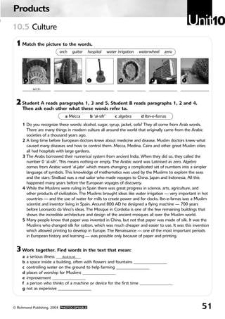 Unit 10 Products | PDF