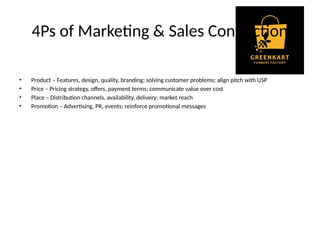 product_sales_training for Field Sales person | PPTX