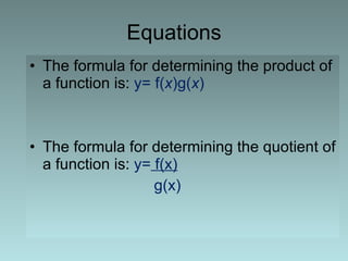 Products And Quotients | PPT | Physics | Science