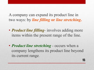 Products and service decisions marketing | PPTX