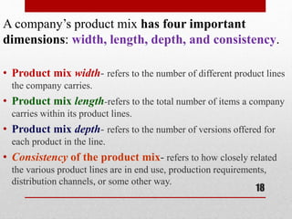 Products and service decisions marketing | PPTX