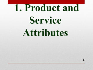Products and service decisions marketing | PPTX