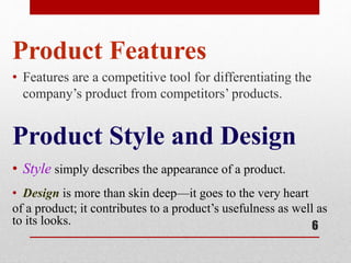 Products and service decisions marketing | PPTX