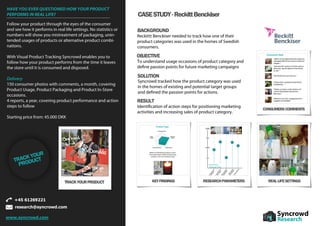 Products case product tracking | PDF