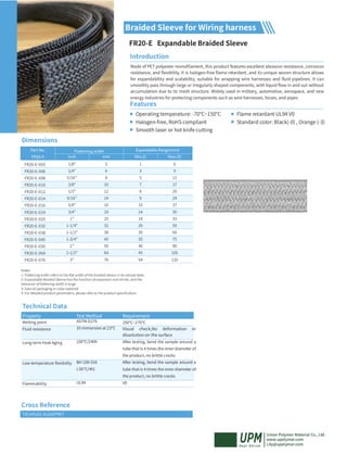 Products Catalogue-09-Expandable braided sleeve self-closing wrap heat ...