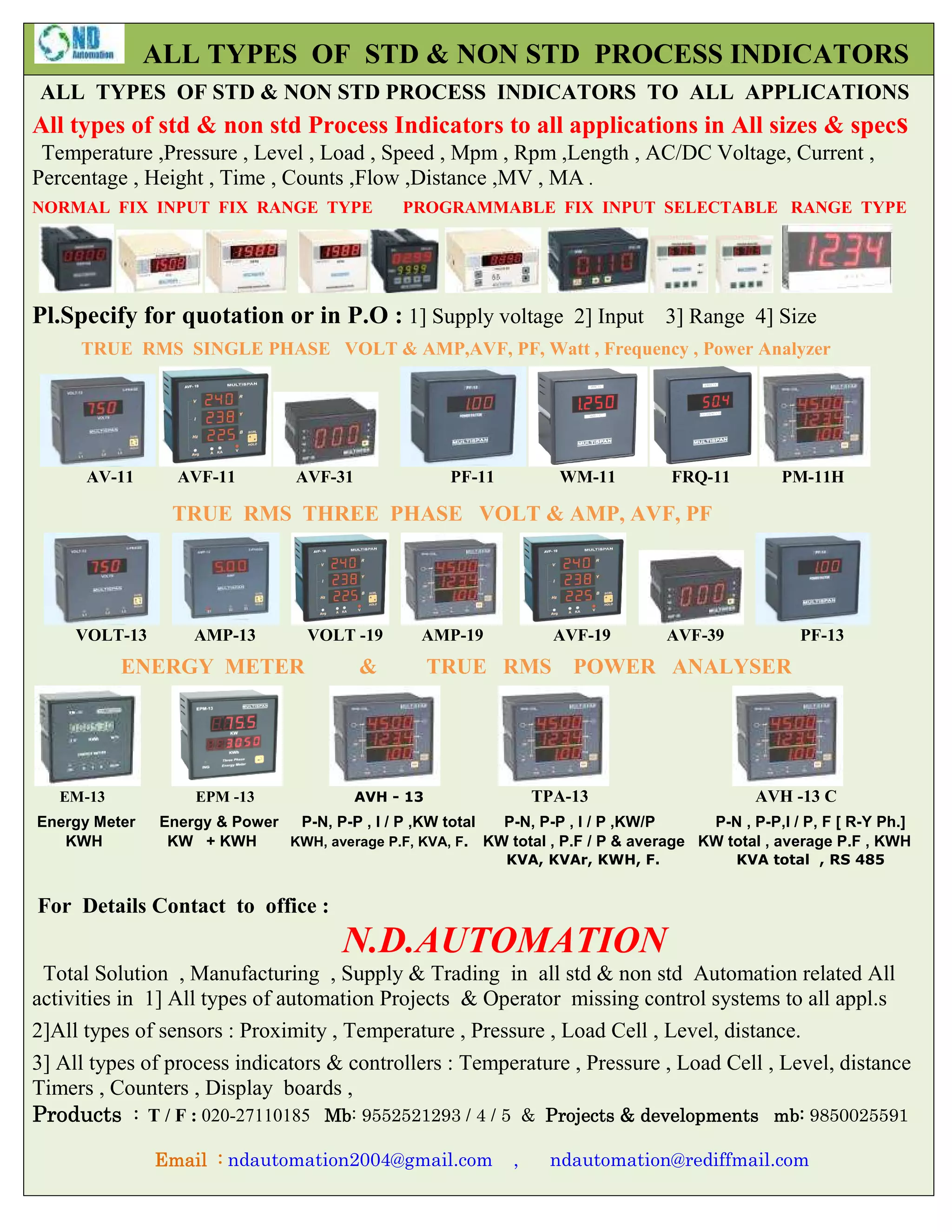 Products catalouges | PDF