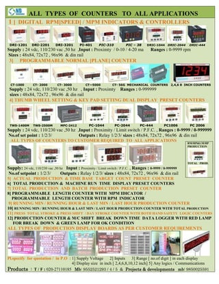 Products catalouges | PDF