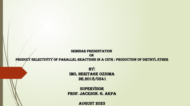 product selectivity presentation MAIN.pptx