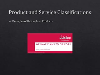 Product and Service Classification | PPTX