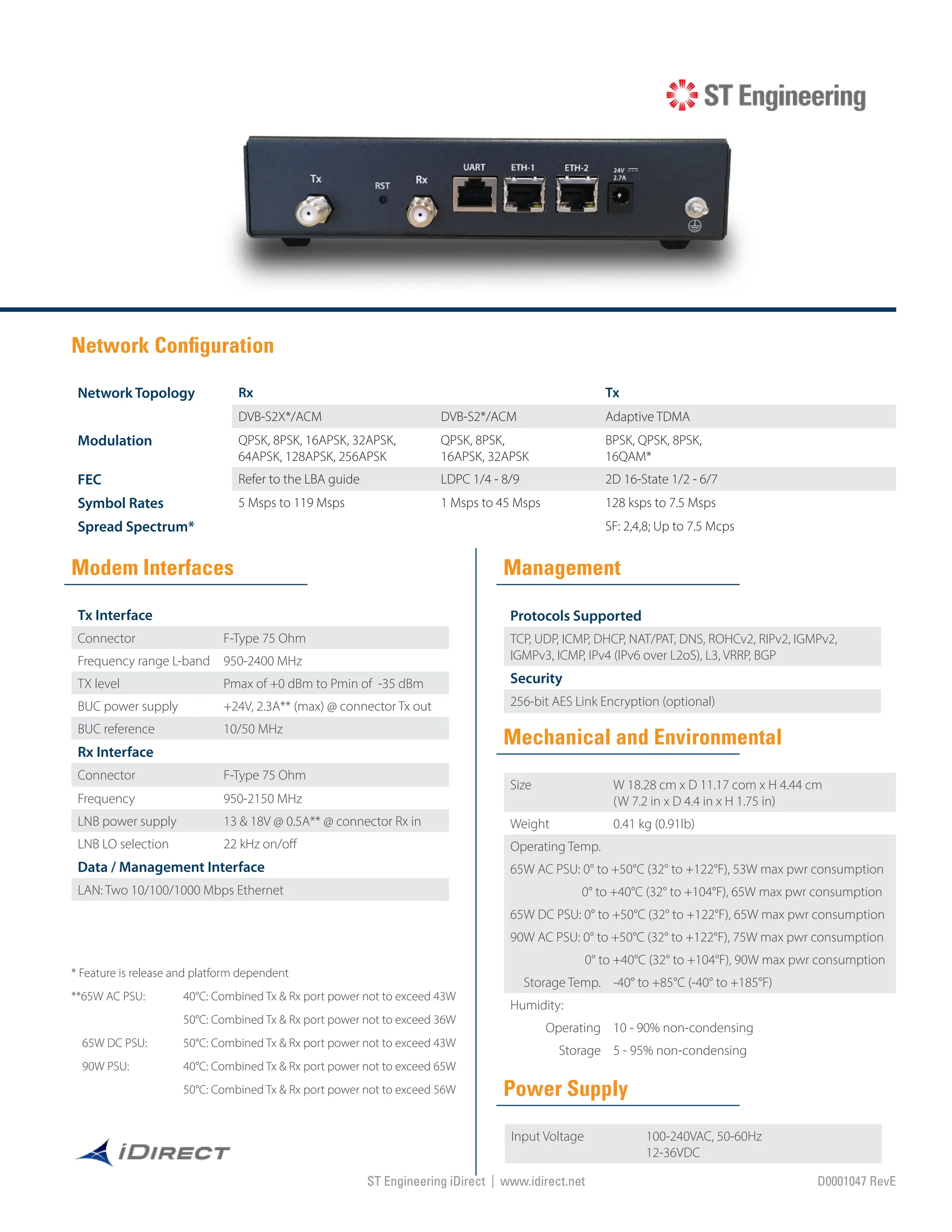 Product Sheet iQ Desktop Plus Satellite Modem | PDF