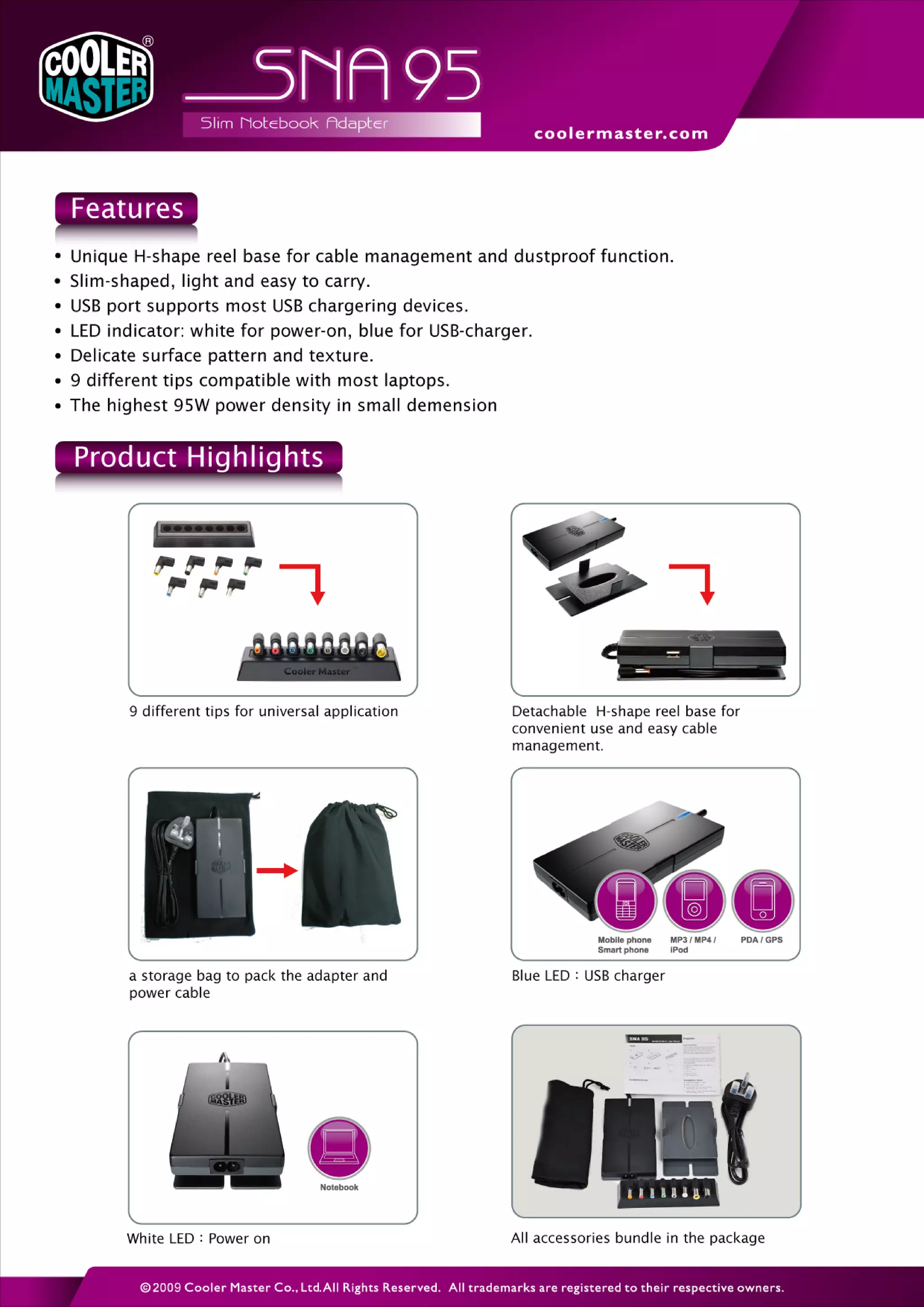 Cooler Master - SNA 95 | PDF