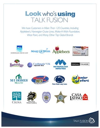Talk Fusion Product showcase english | PDF