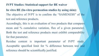 Product similarity in Transdermals | PDF