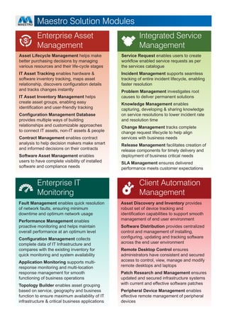 Products new maestro brochure | PDF