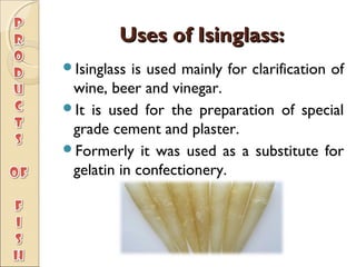 Products of fish | PPT