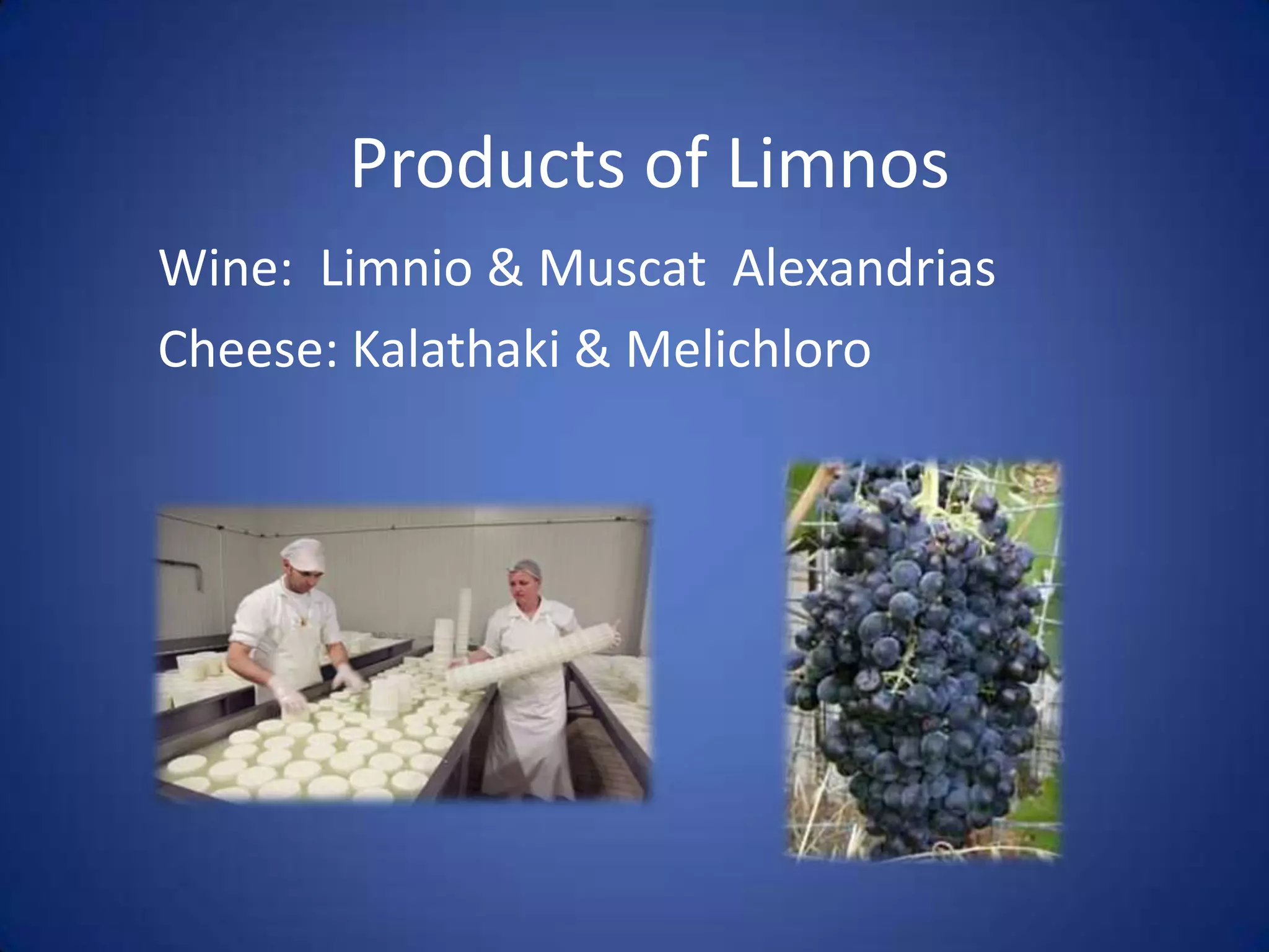 Products of Limnos map | PPTX