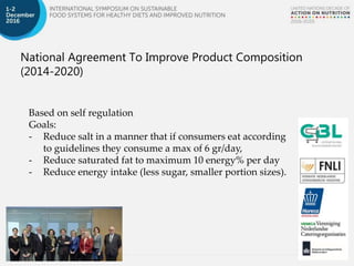 "Product reformulation in the Netherlands Prof dr Jantine Schuit ...